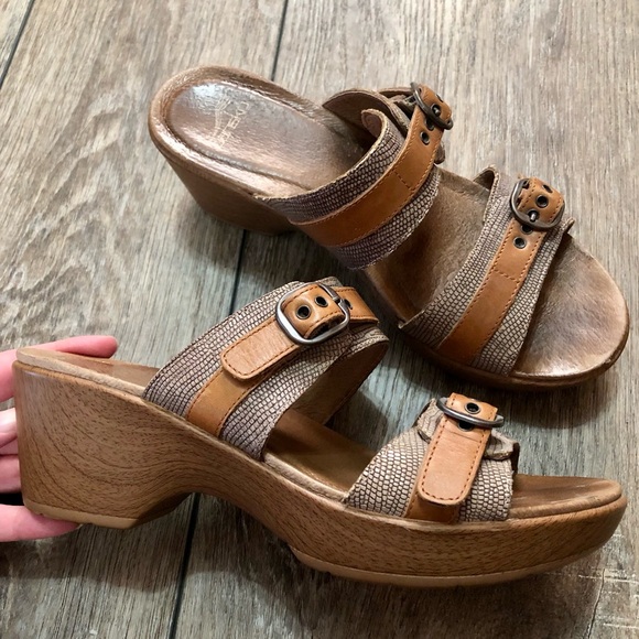 Dansko | Shoes | Dansko Leather Sandals Size 39 | Poshmark